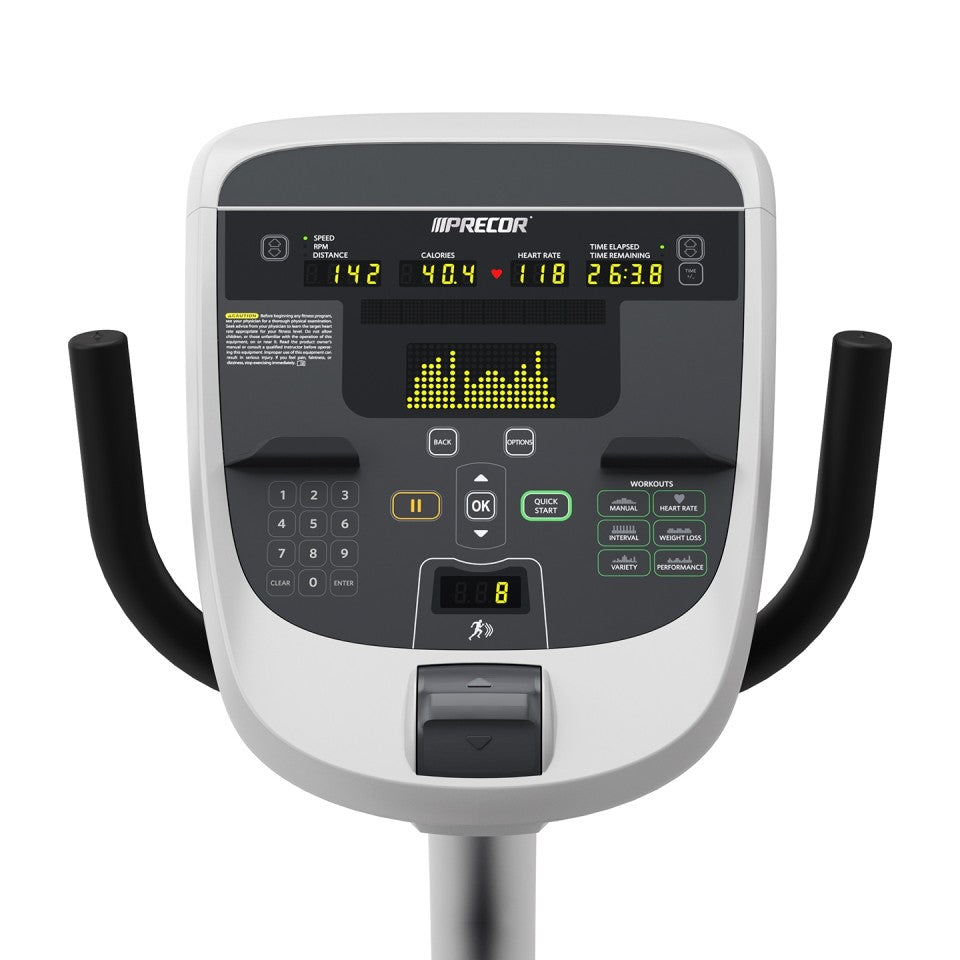 Precor RBK 835 Recumbent Bike + P30 Console (Refurbished) – Ace Fitness ...